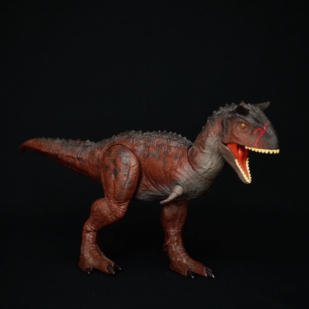 มือ 2 ของเล่น Mattel Jurassic World Camp Cretaceous Carnotaurus (Toro ...
