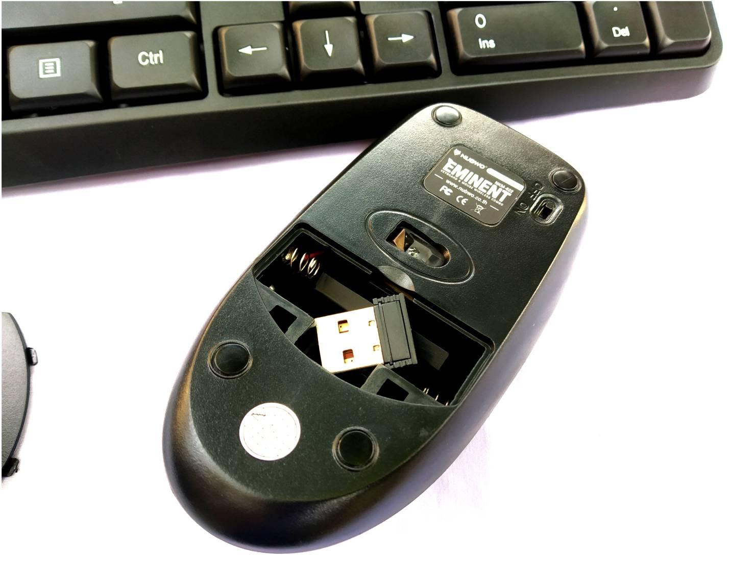 Keyboard Nubwo NKM-622 Eminent Keyboard & Mouse Wireless Combo กันน้ำ ...