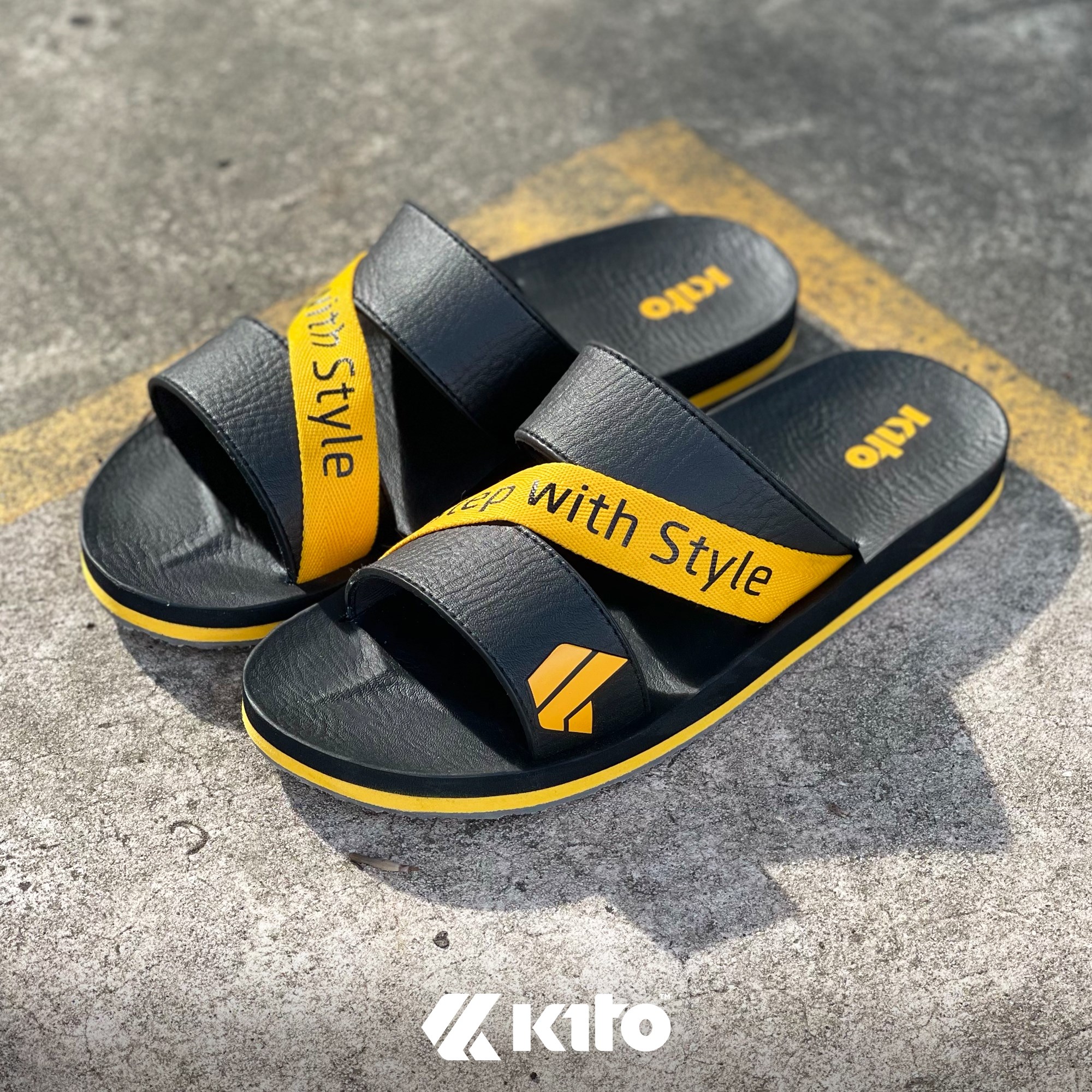 kito กีโต้ รองเท้าแตะ รุ่น AH143(รองเท้าพร้อมกล่อง) Size 36-43 ใส่ได้ ...