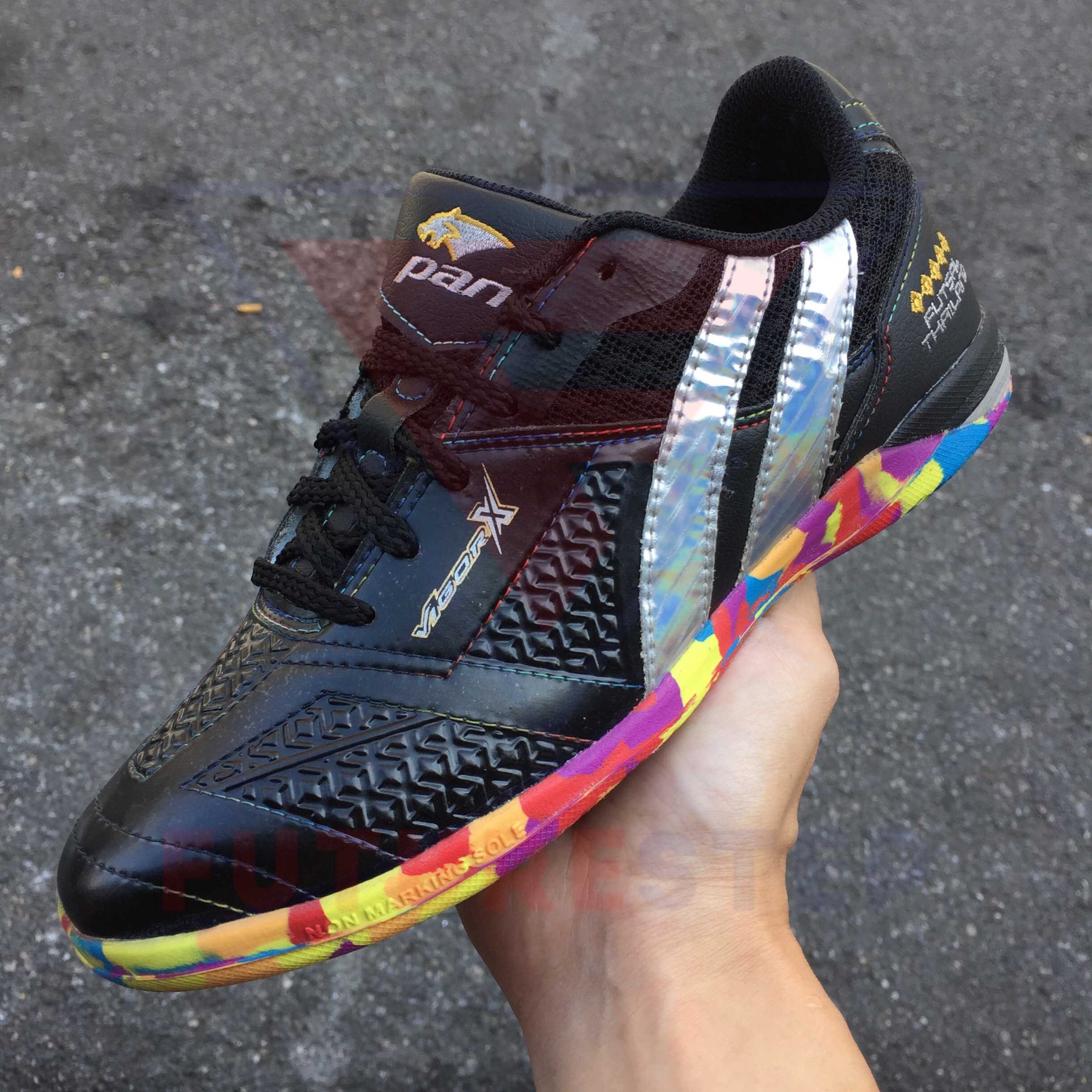 รองเท้าฟุตซอล Pan Vigor X MICROFIBER ตัวท๊อป Futsal Thailand - Future ...