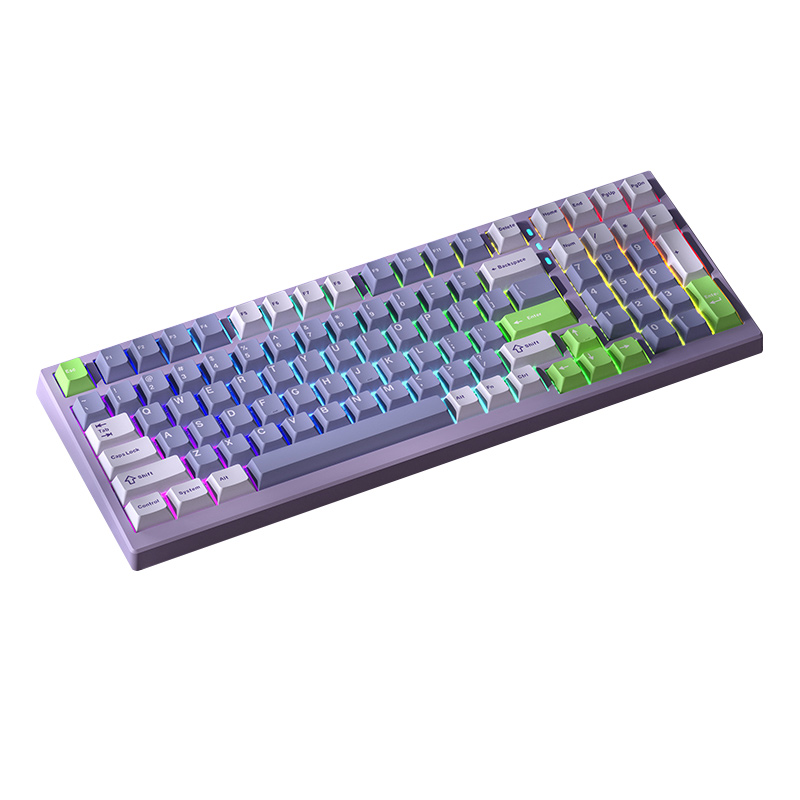 XINMENG X98 Pro คีย์บอร์ดไร้สาย Mechanical keyboard โครงสร้าง gasket 3 ...