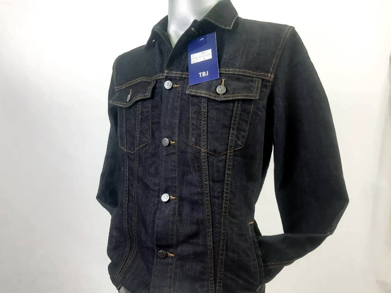 TBJ Jacket Jeans เสื้อแจ็คเก็ตยีนส์ 742-1 | Lazada.co.th