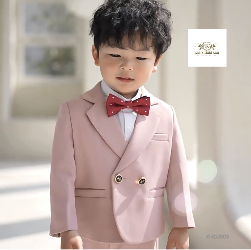 Cute Suit สูทเด็กสีชมพู Pink Suit ชุดไปงานชมพู ใส่ได้ทั้งเด็กชายและหญิง ...