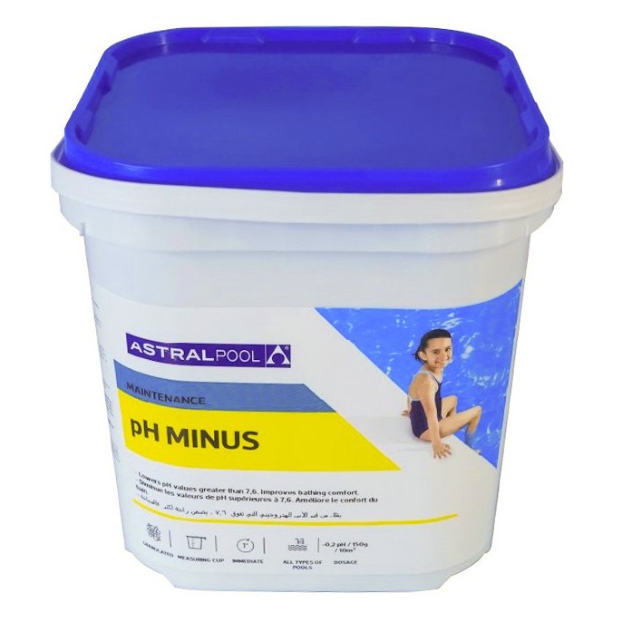 ASTRALPOOL pH MINOR Solid pH reducer 7 กก ตัวลดค่า pH ใน สระน้ำ ขนาด 7 กิโลกรัม | Lazada.co.th