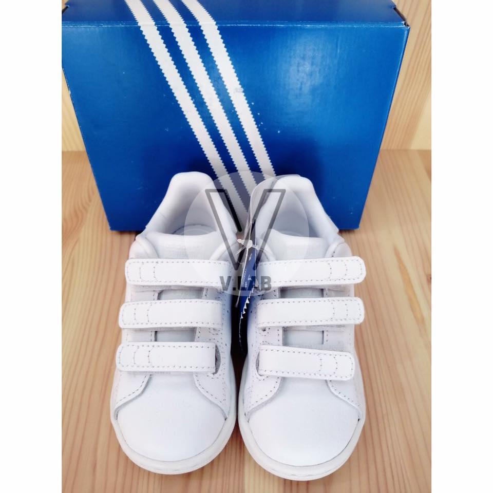 adidas ORIGINALS รองเท้า Stan Smith เด็ก ไม่ระบุ เพศ สีขาว FX7534 ...
