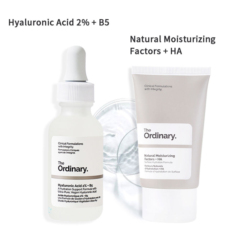 The Ordinary Facial Skin Care Serum Set Hyaluronic Acid 2 B5 30Ml ...
