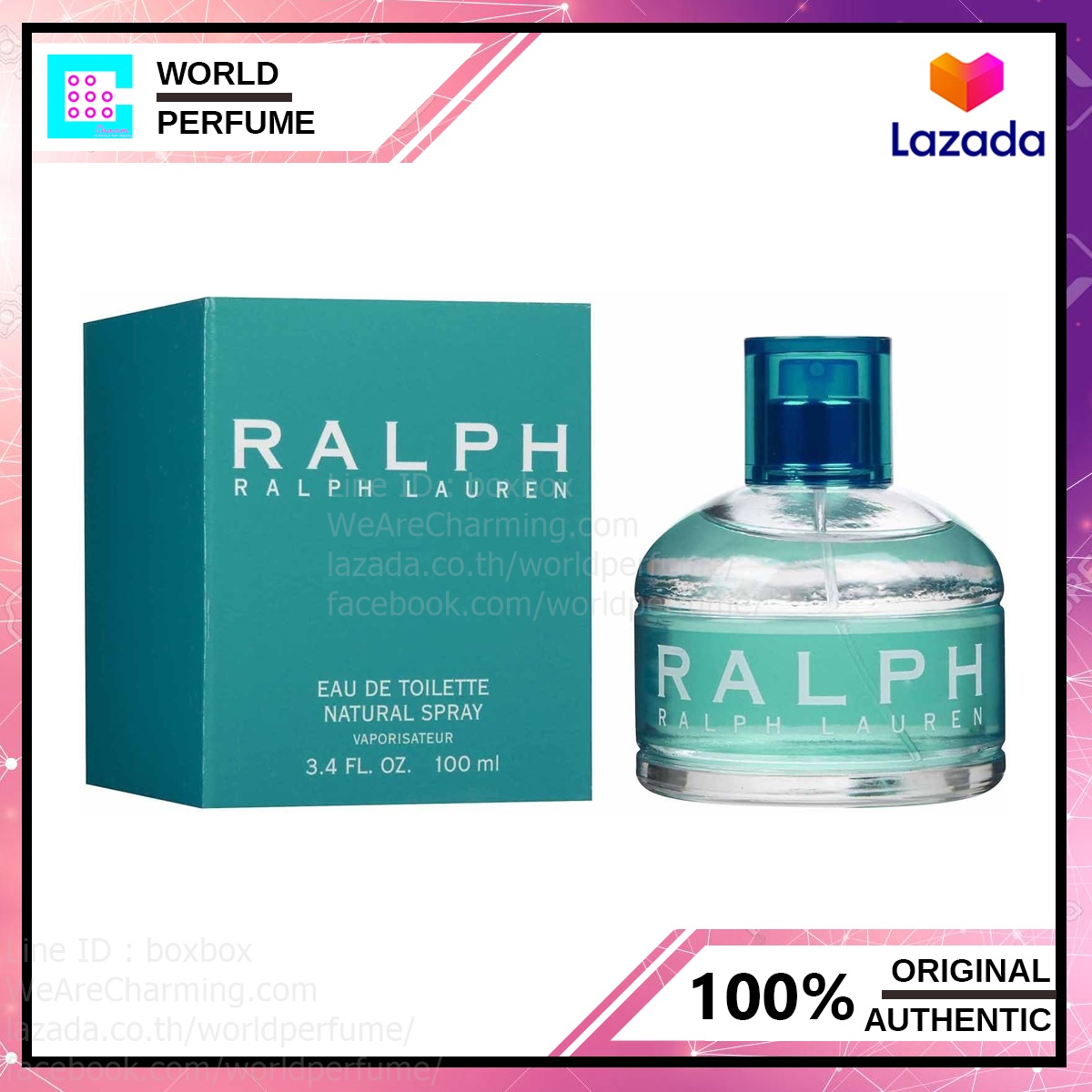 Ralph Lauren Ralph EDT 100 ml. - WorldPerfume - ThaiPick
