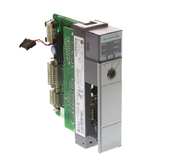 ALLEN-BRADLEY 1747-L531 SLC 5/03 PROCESSOR 8K MEMORY DH485 & RS232 ...