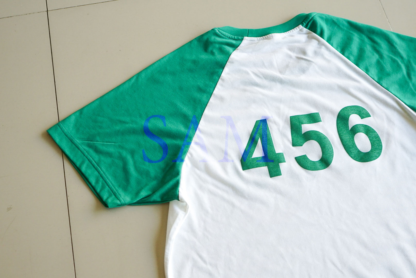 (พร้อมส่ง) ใหม่ ! เสื้อยืด Squid game เสื้อยืดคอกลม เนื้้อผ้าดี No. 067 ...