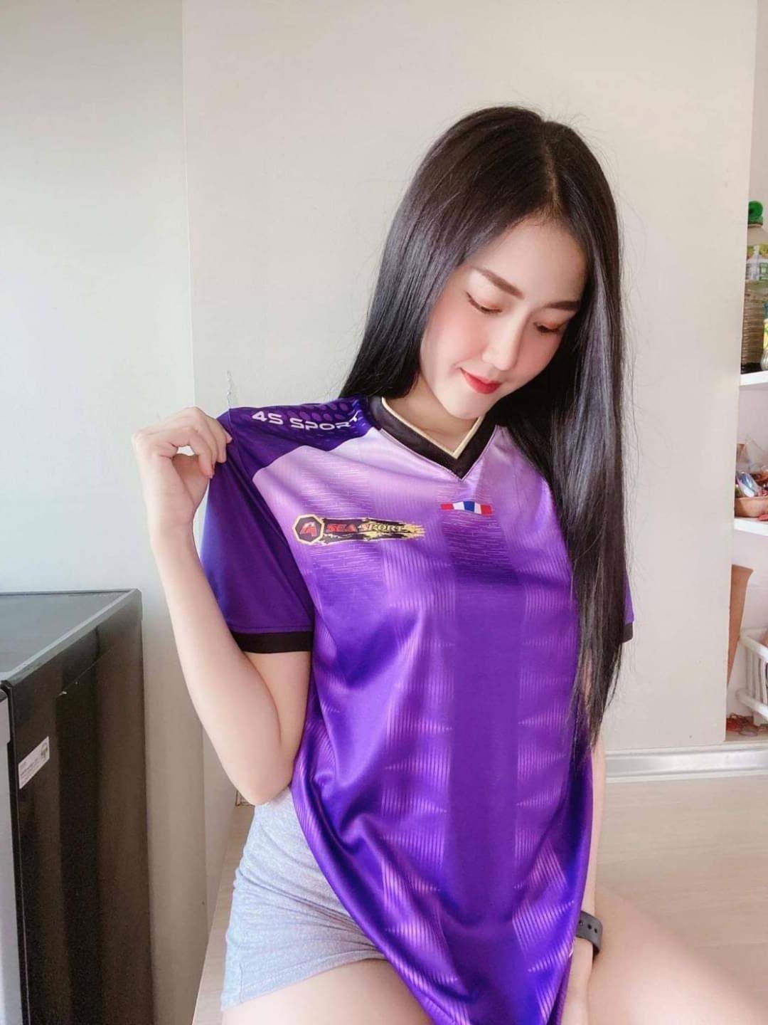 ***ลดราคา*** เสื้อฟุตบอล เสื้อกีฬาคอวี ผ้าไมโครแท้พิมพ์ลาย 4SEA เนื้อผ้านิ่มใส่สบาย ซับเหงื่อ 4S ...