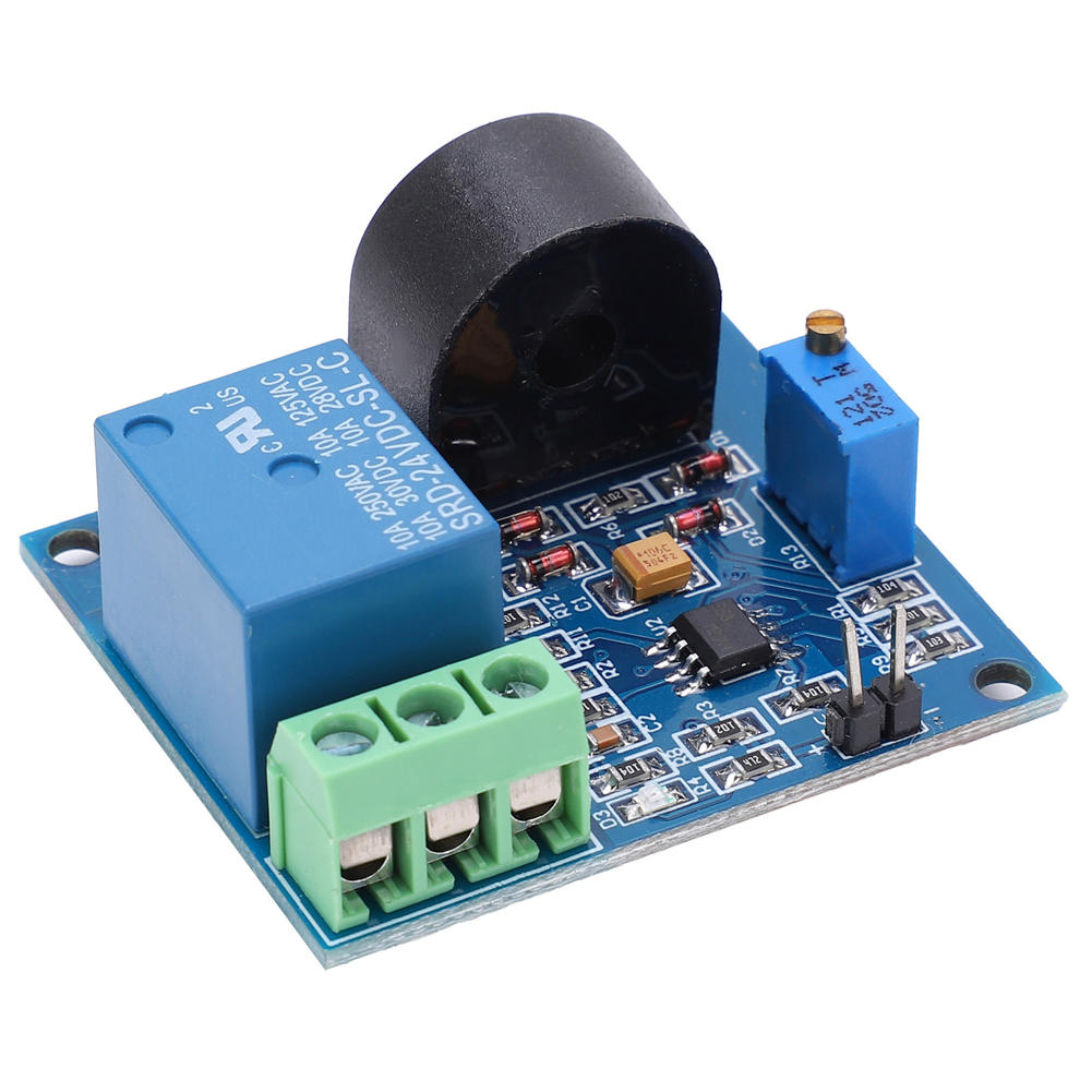 Overcurrent Protection Sensor Module AC Current Detection 24V Relay 5A ...