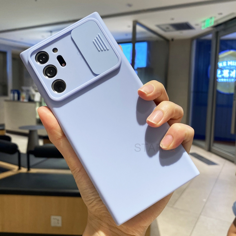 Sliding Camera Lens Protection Phone Case For Samsung Galaxy Note 20 ...