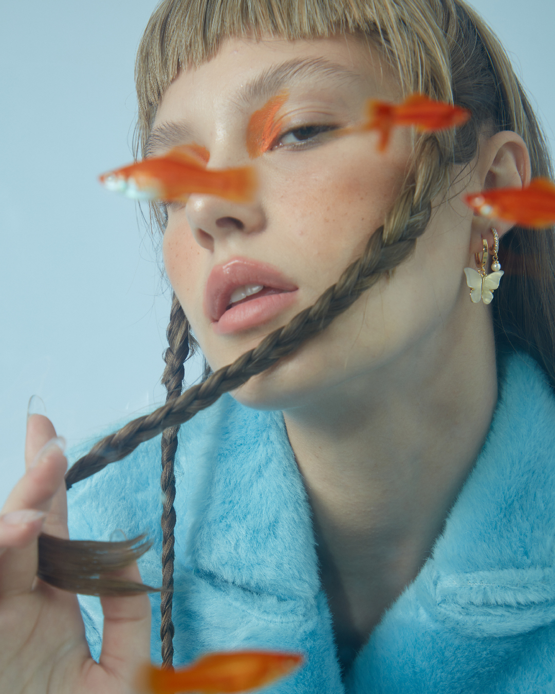 Julys - butterfly trap earrings - julysbkk - ThaiPick