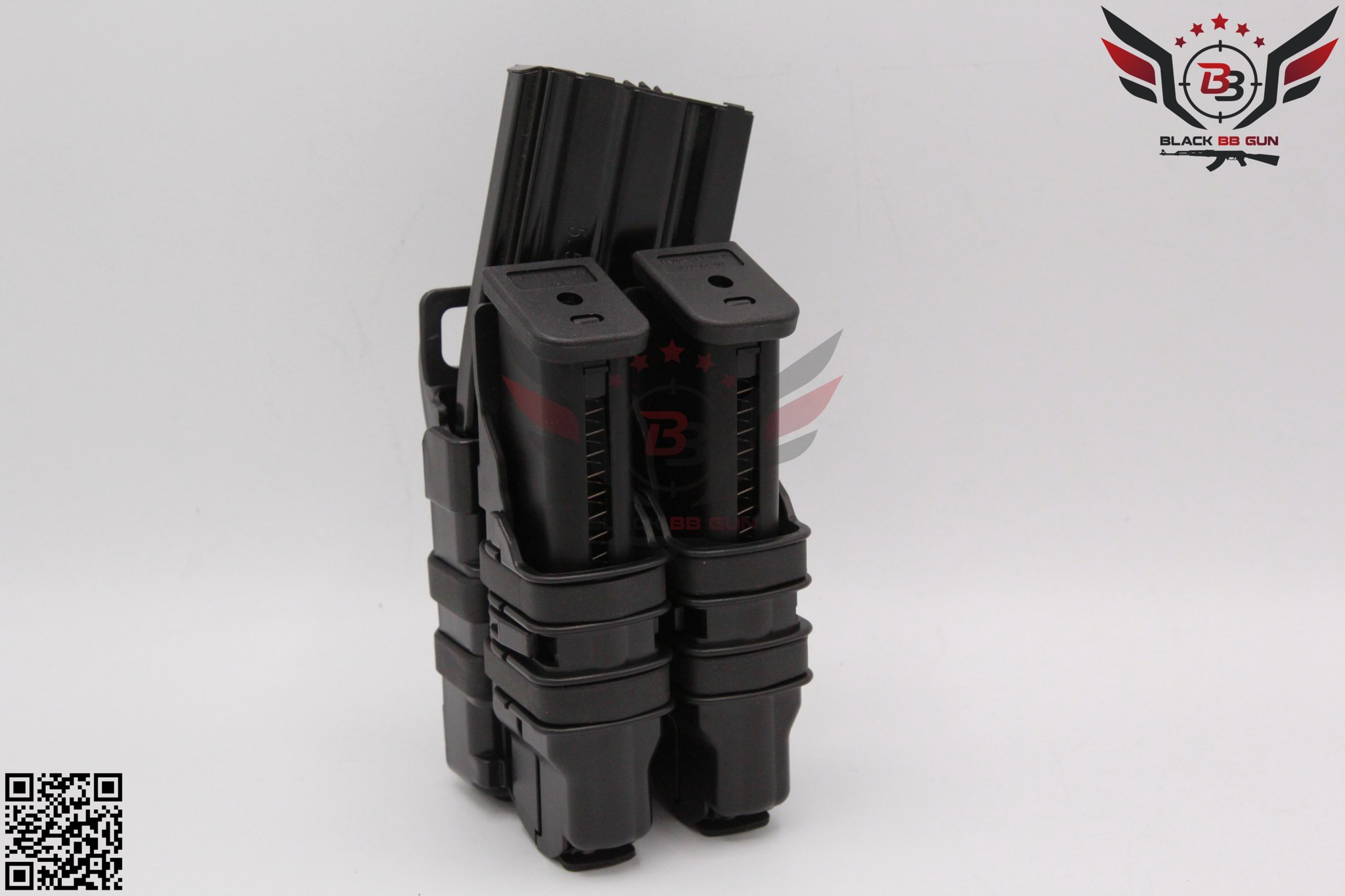 Fast Mag M4 (คู่) (ซองแม็กกาซีนคู่ แบบแข็ง) (เพ้าแม็กกาซีนคู่) Fast Mag ...