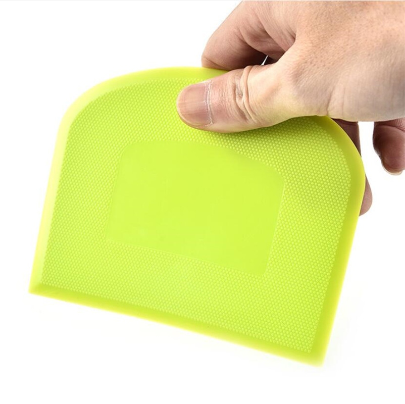 Plastic Pastry Cutter Pizza Dough Scraper Cake Spatulas Tools Fondant ...