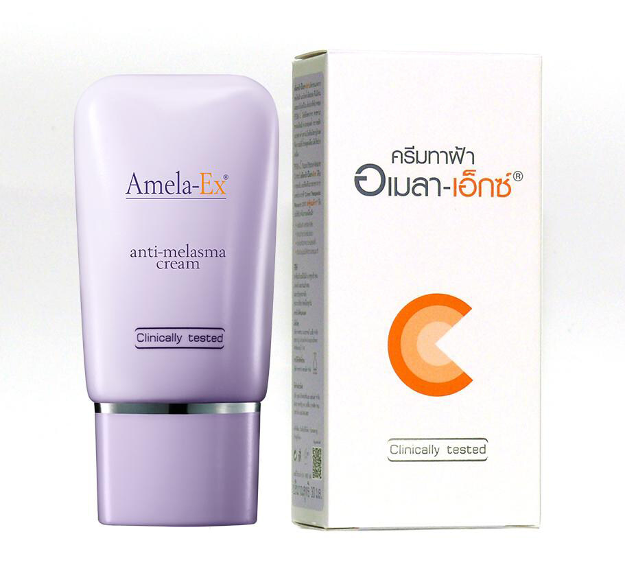 Amela-EX 30 ml. อเมลา เอ็กซ์ ครีมทาฝ้า กระ สินค้าที่ได้รับความนิยม เหมาะสำหรับผู้มีปัญหาฝ้า ...