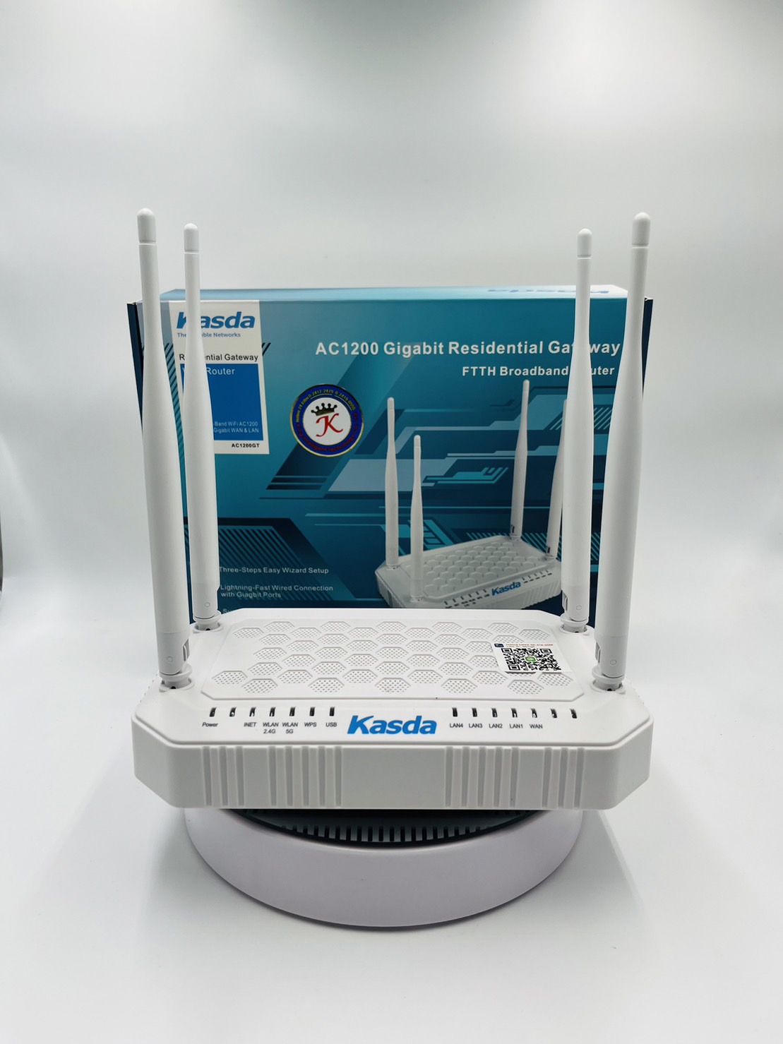 Kasda WiFi Router AC1200 WAN & LAN Gigabit รุ่น TR-069 | Lazada.co.th