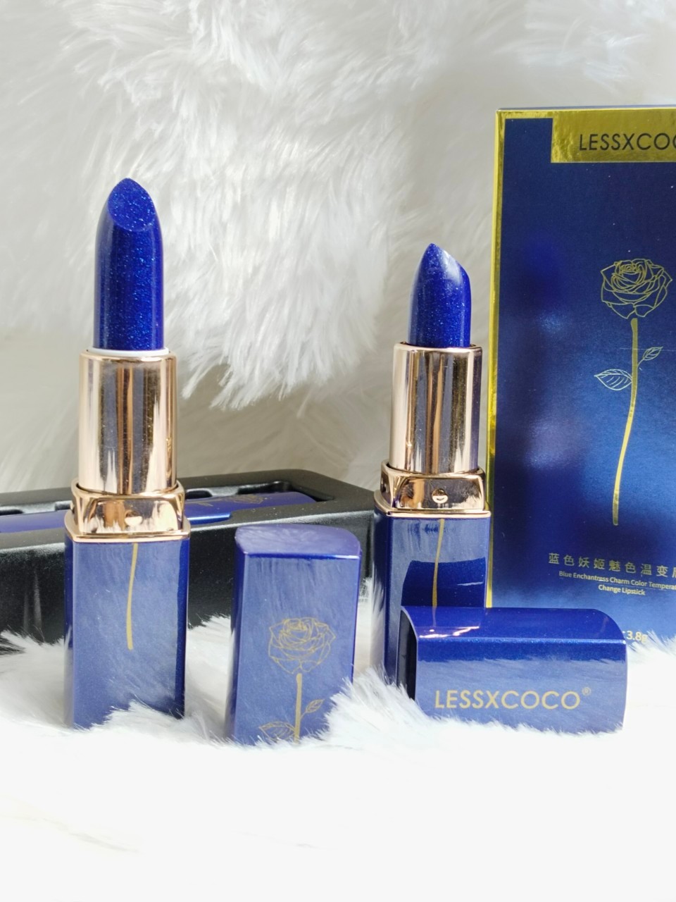 Lip Lessxcoco ลิปเปลี่ยนสีตามอุณภูมิ ทาทิ้งไว้แล้วเช็ดออก ลิป ติดทน24 ...