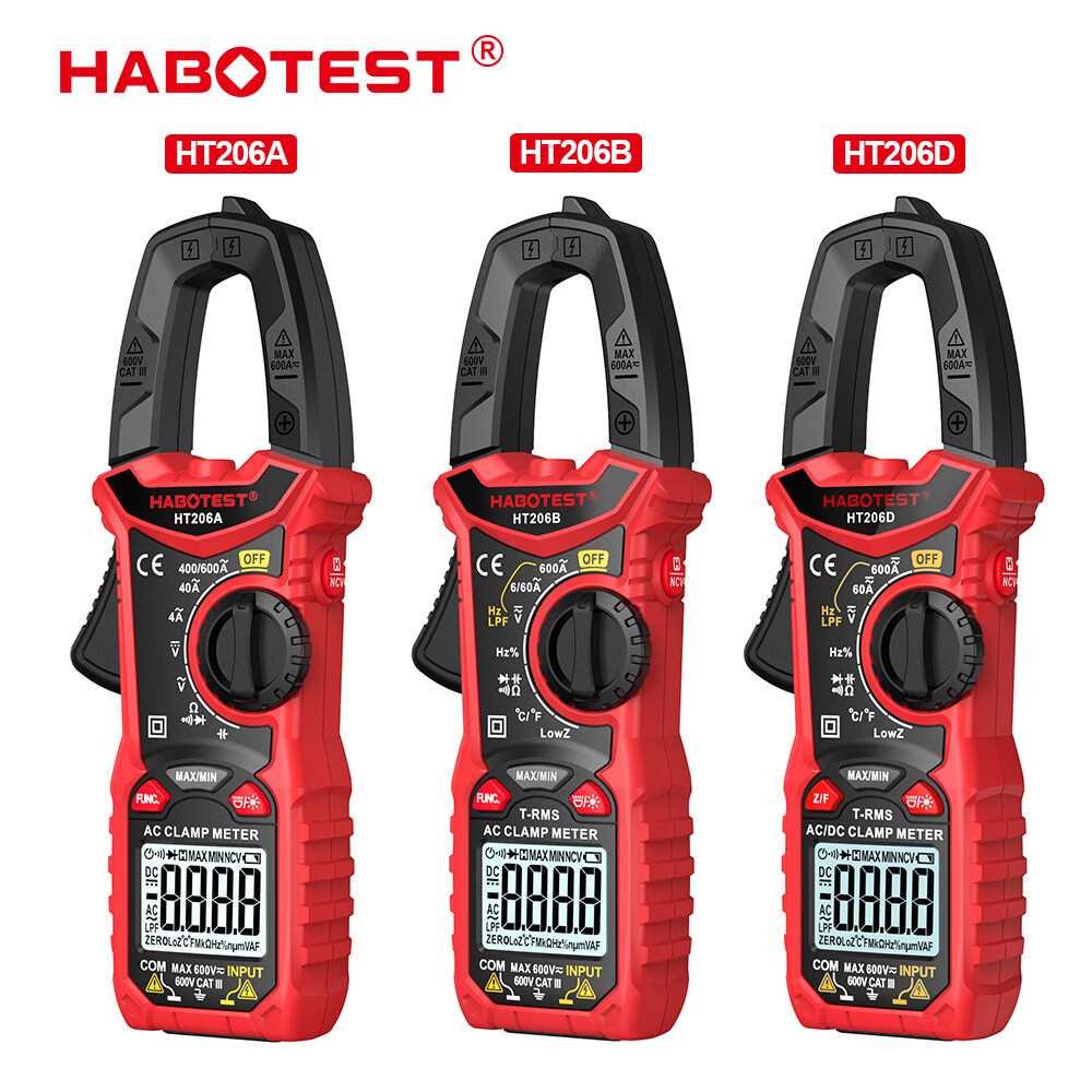 HABOTEST HT107T Plus+(NEW 2021) Socket tester multimeter digital ตัว ...
