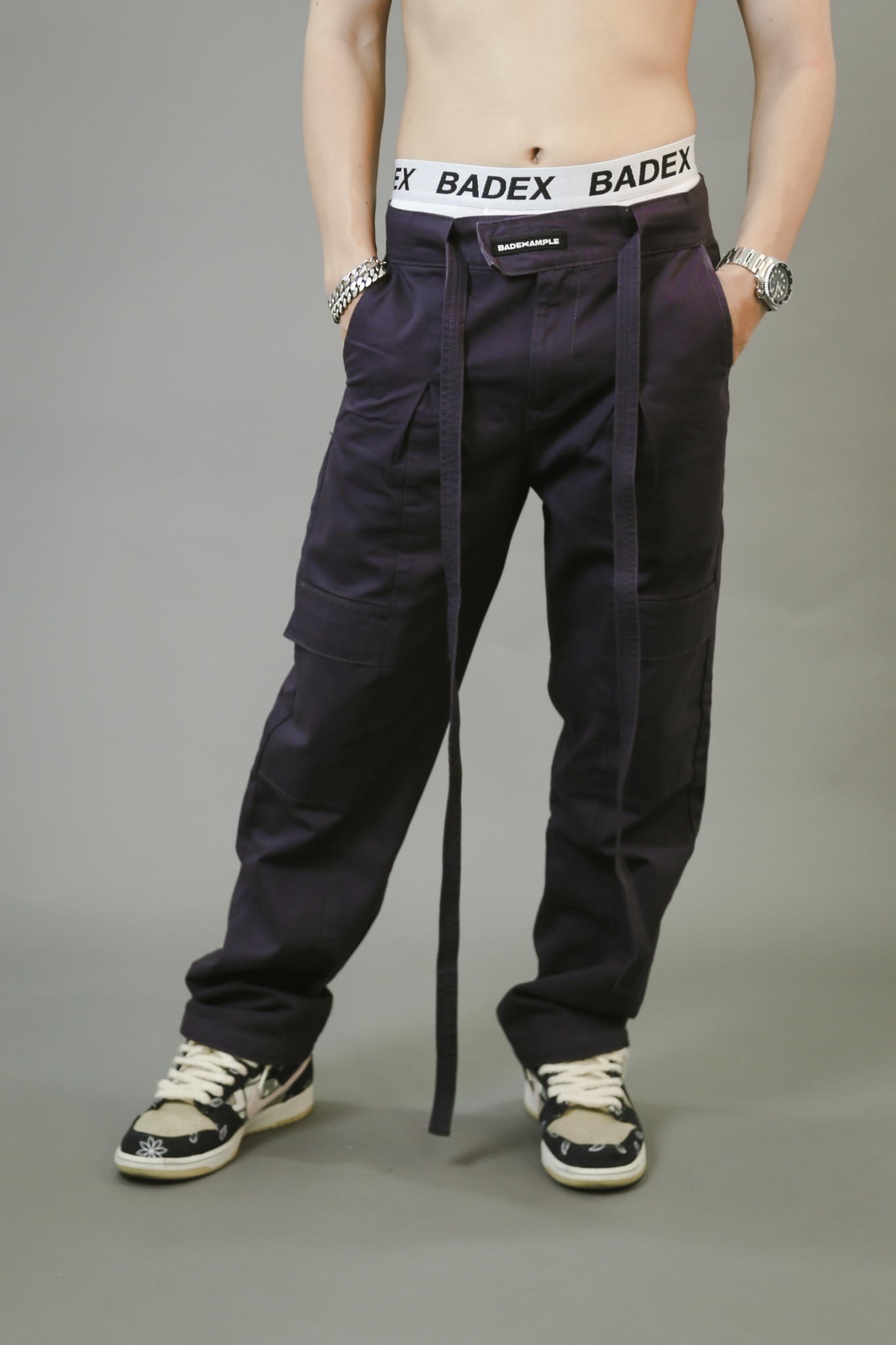 BAD Example Tactical Cargo (แบดเอ็กแซมเพิล กางเกงคาร์โก้ทรงกระบอกเล็ก ...
