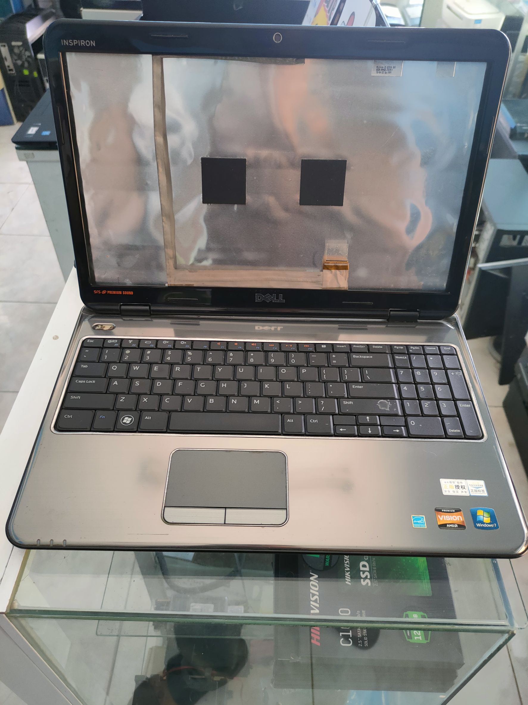 ขายซากโน๊ตบุ๊ค Dell รุ่น inspiron M5010 **เฉพาะบอดี้พร้อมสายแพจอ** ขาย ...