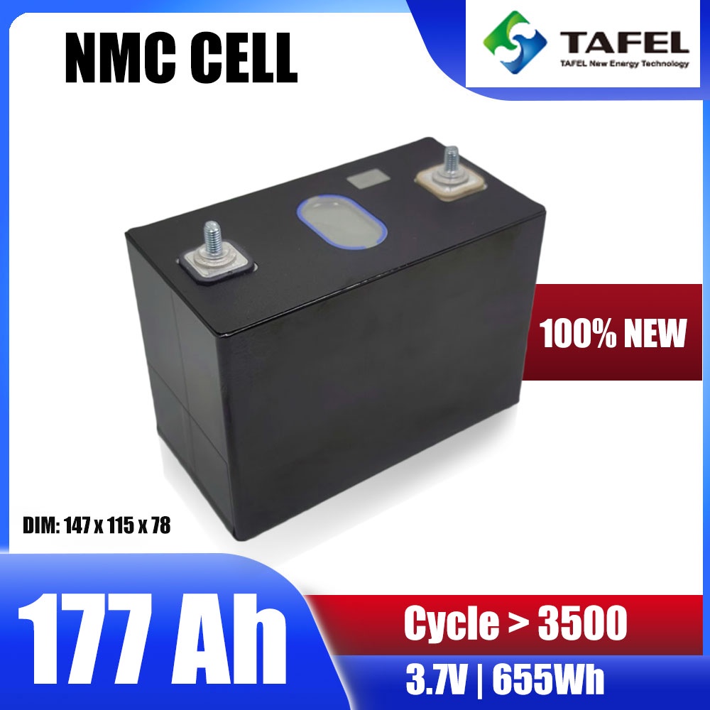 แบตเตอรี่ TAFEL NMC 177 ah Blade ลิเธียม 3.7V Lithium Ion GRADE A UPS ...