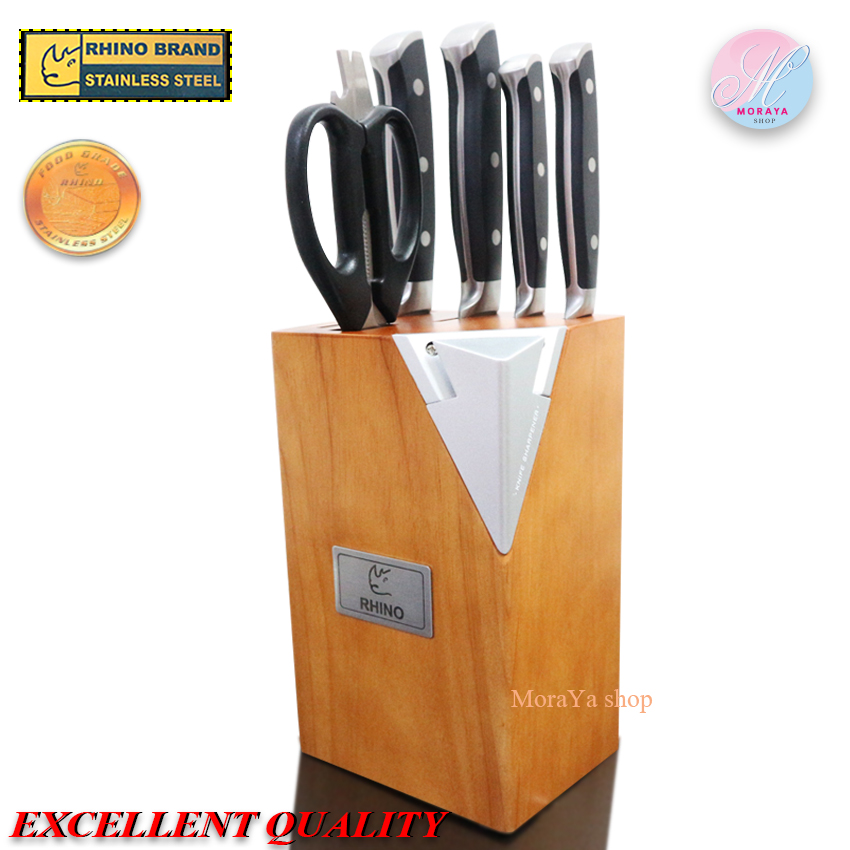 hot มีดทำครัว มีให้เลือกครบทุกรุ่น เคลือบเทปล่อน ในบ้าน by Rhino Brand ...