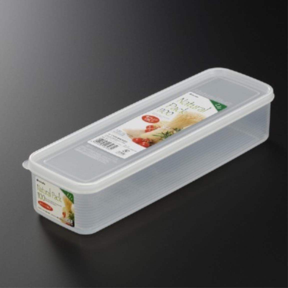กล่องปิดผนึกอาหารสดเก็บกล่องกล่องเก็บก๋วยเตี๋ยว 1.1L/Food sealed box ...