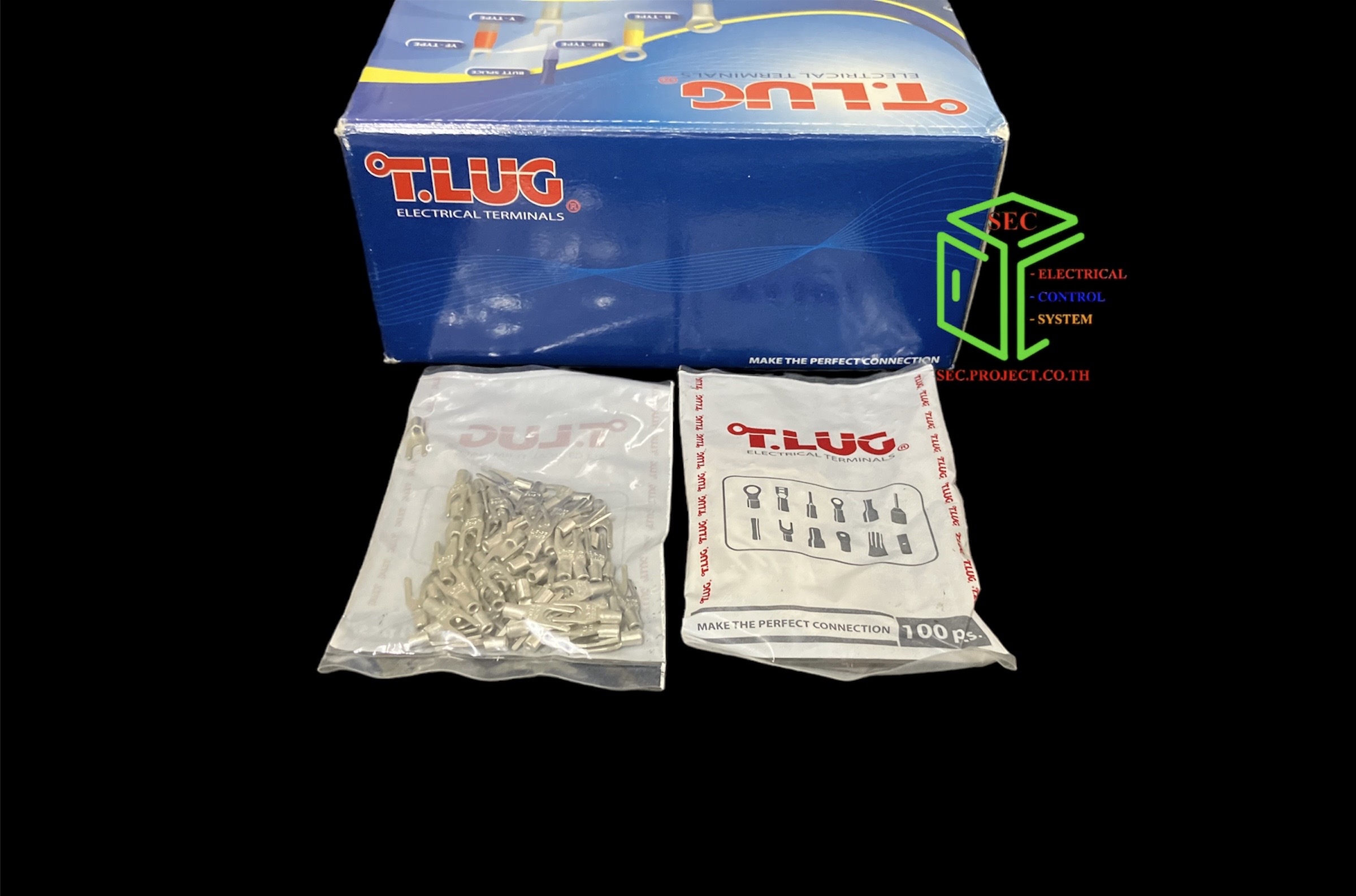 หางปลาแฉกเปลือย T-LUG Y1.5-3S | Lazada.co.th