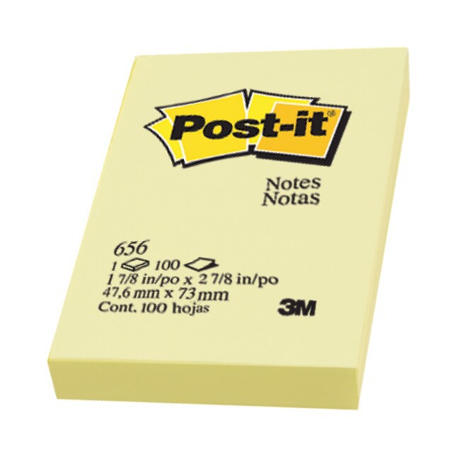 POST-IT 3M ขนาด 1.8x 3 นิ้ว 656 - zirieng - ThaiPick