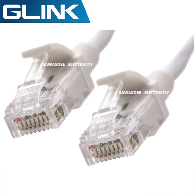 สายแลน สายLAN ยี่ห้อ G-Link รุ่น cat6 คุณภาพดี ความยาว 2M/3M/5M/10M/15M/20M/30M/50M ...