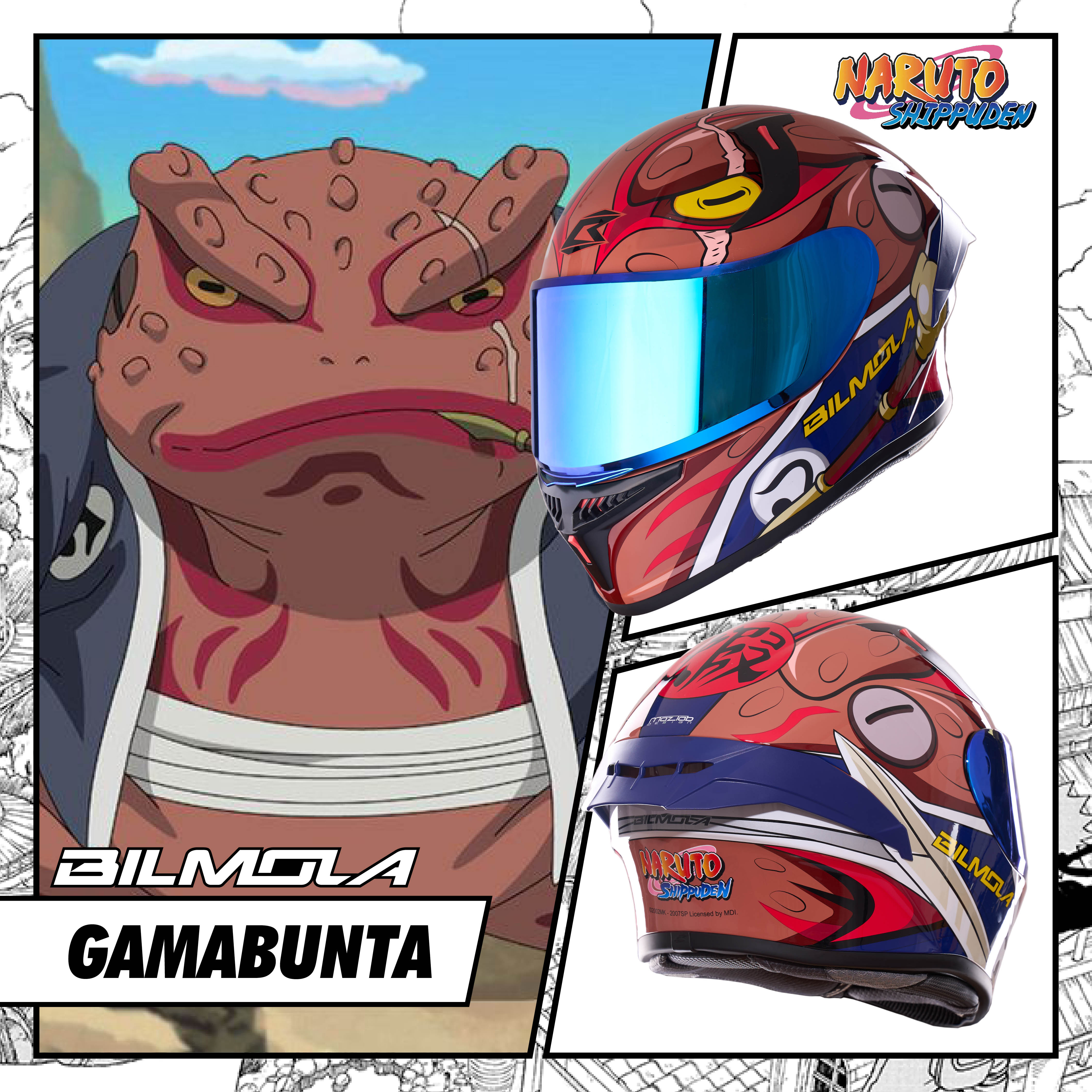 แถมฟรีตาข่าย CargoLoc หมวกกันน็อค BILMOLA RAPID RSRSLT 2022 ลายใหม่ ...