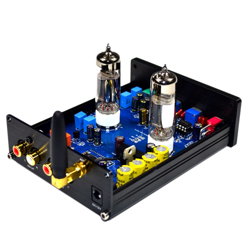 Buffer HiFi 6J5 Bluetooth 4.2 Tube Preamp Amplifier Stereo Preamplifier ...