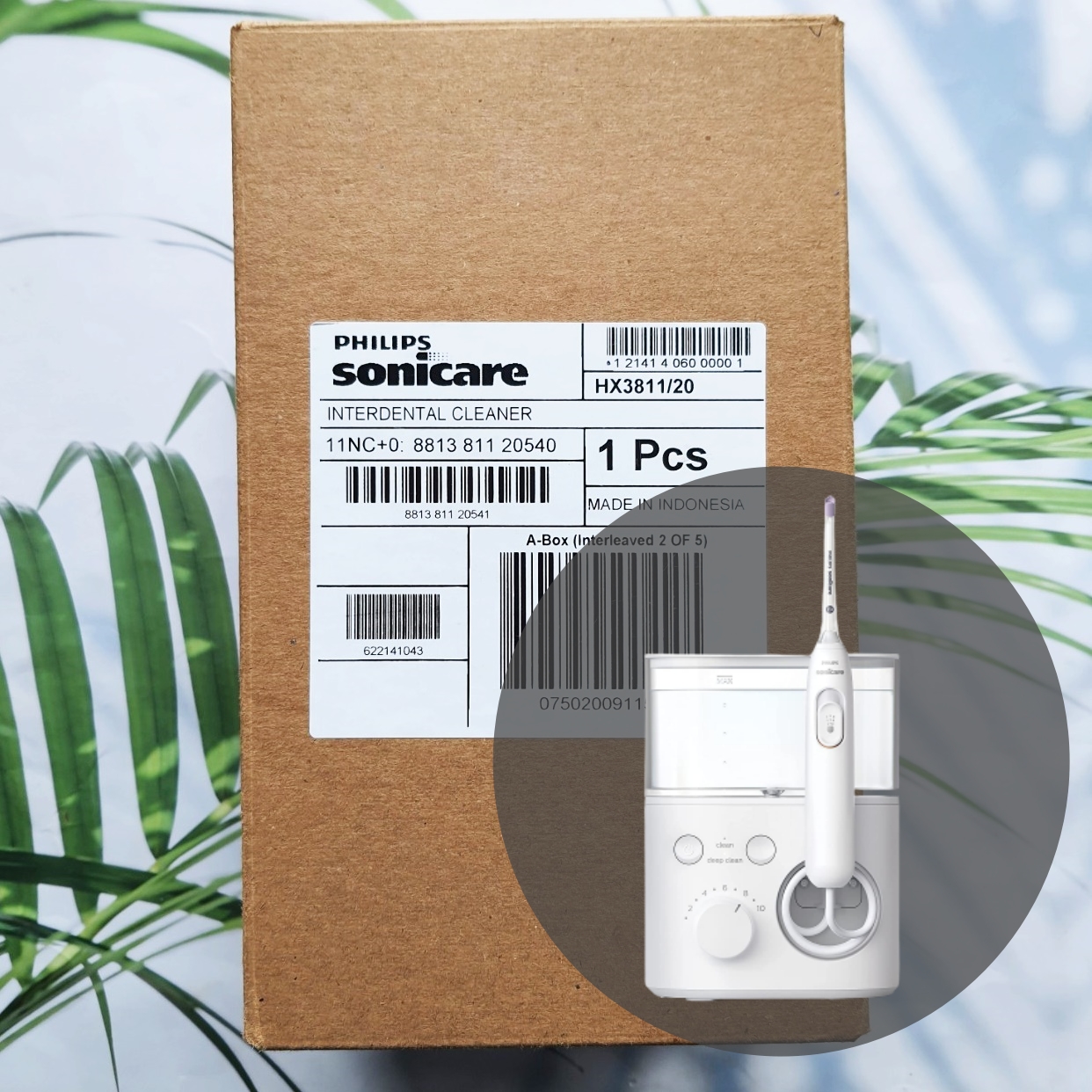 (PHILIPS®) Sonicare Power Water Flosser Series 5000 HX3811/20 ฟิลิปส์ ...