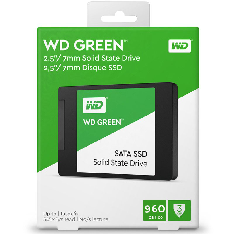 พร้อมส่ง WD GREEN SSD (เอสเอสดี) 120GB 240GB 480GB 960GB SATA III 2.5 ...