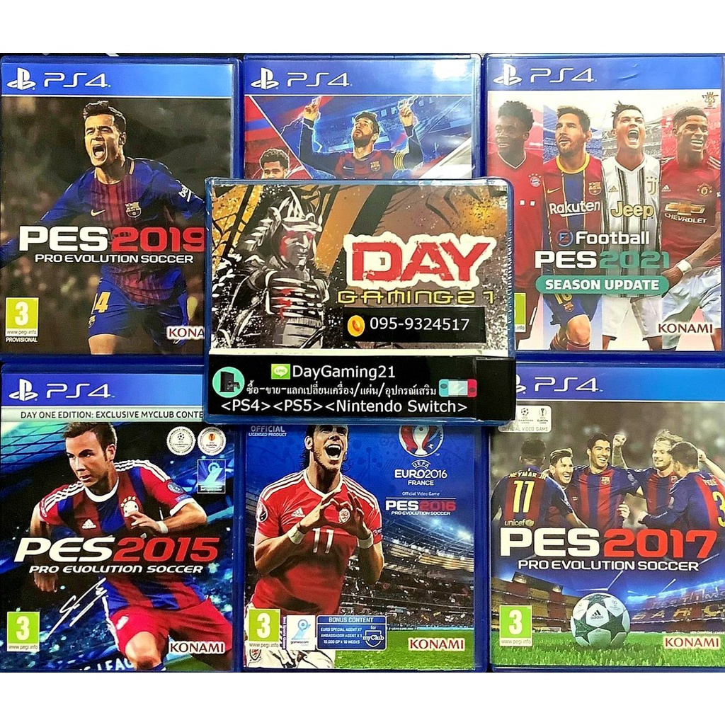⏩⏩ส่งฟรี [เก็บcod] แผ่นเกมส์ Ps4 Pes สินค้ามือ Hitake Thaipick