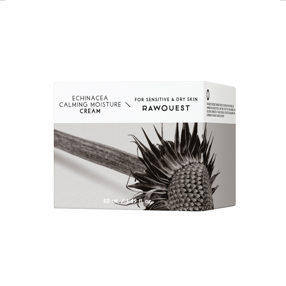 RAWQUEST ครีม รอว์เควส เอ็กไคนาเซีย ECHINACEA CALMING MOISTURE CREAM 50 ML - Lion - ThaiPick