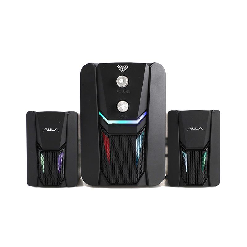 ลำโพงAULA WIND N189 BLACKGAMING SPEAKER RGB PULSE - intekonline - ThaiPick