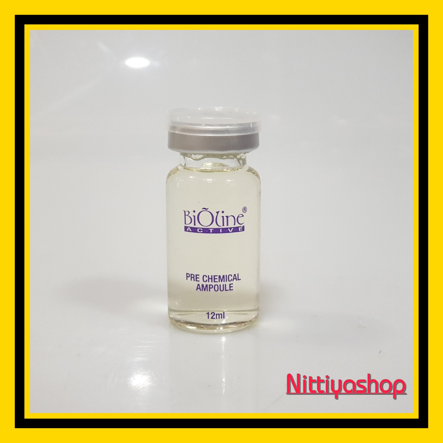 เซรั่มรากไม้ Bioline Active Pre-Chemical Ampoule 12ml เซรั่มขวดเล็ก เซ ...