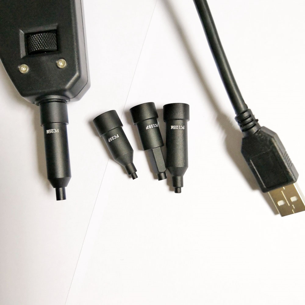 ☑ Fiber Optic Microscope USB Optical Fiber Inspection Probe Fiber ...