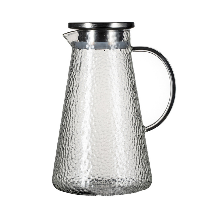 Teapot, High Borosilicate glass, kettle, kettle, Juice jug, Hammered ...