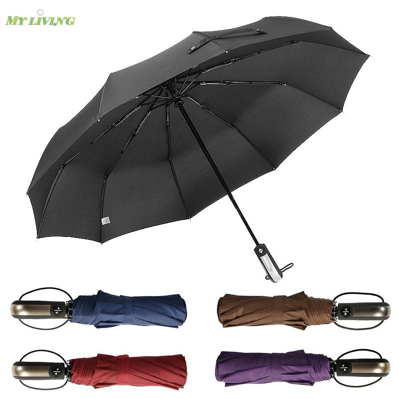 New Big Strong Fashion Windproof Men And Women Gentle Folding Compact ...