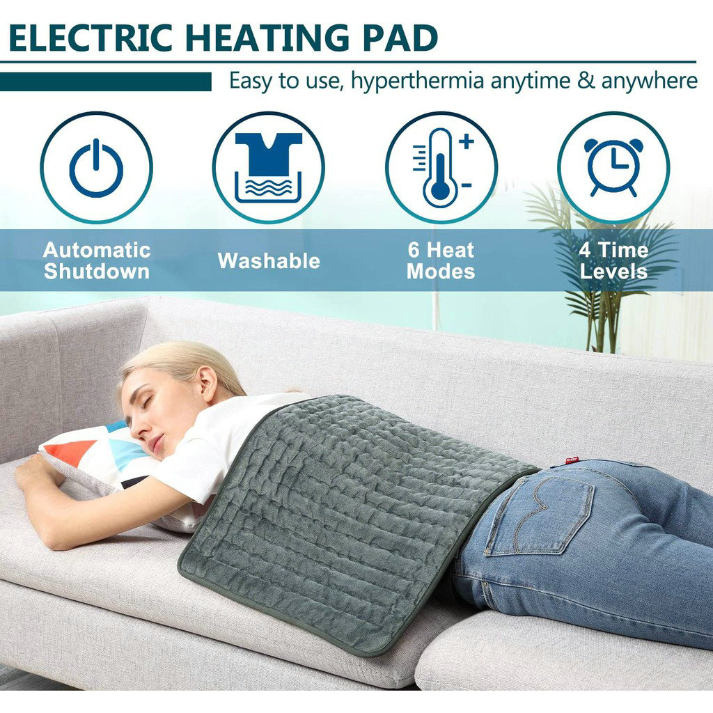 จัดส่งในพื้นที่-ถุงร้อนประคบ ถุงร้อนไฟฟ้า Eeter ThermoPad Heating Pad ...