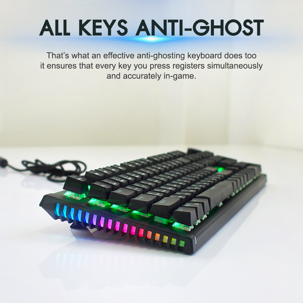 OKER K420 RGB Gaming Keyboard Mechanical คีย์บอร์ดเกมมิ่ง - BCS_Group ...