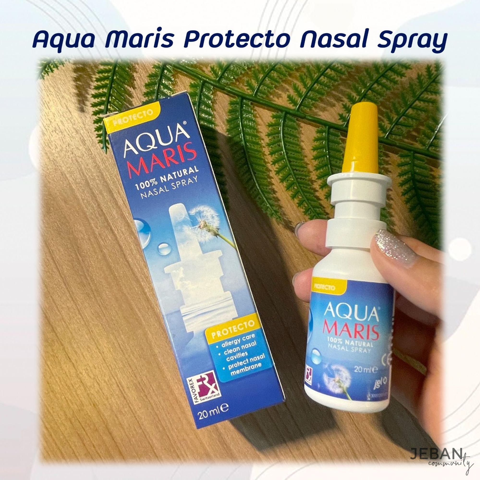Aqua Maris Protecto 20 ml. สเปรย์พ่นจมูก เนื่องจากอาการภูมิแพ้ 1 ขวด ...