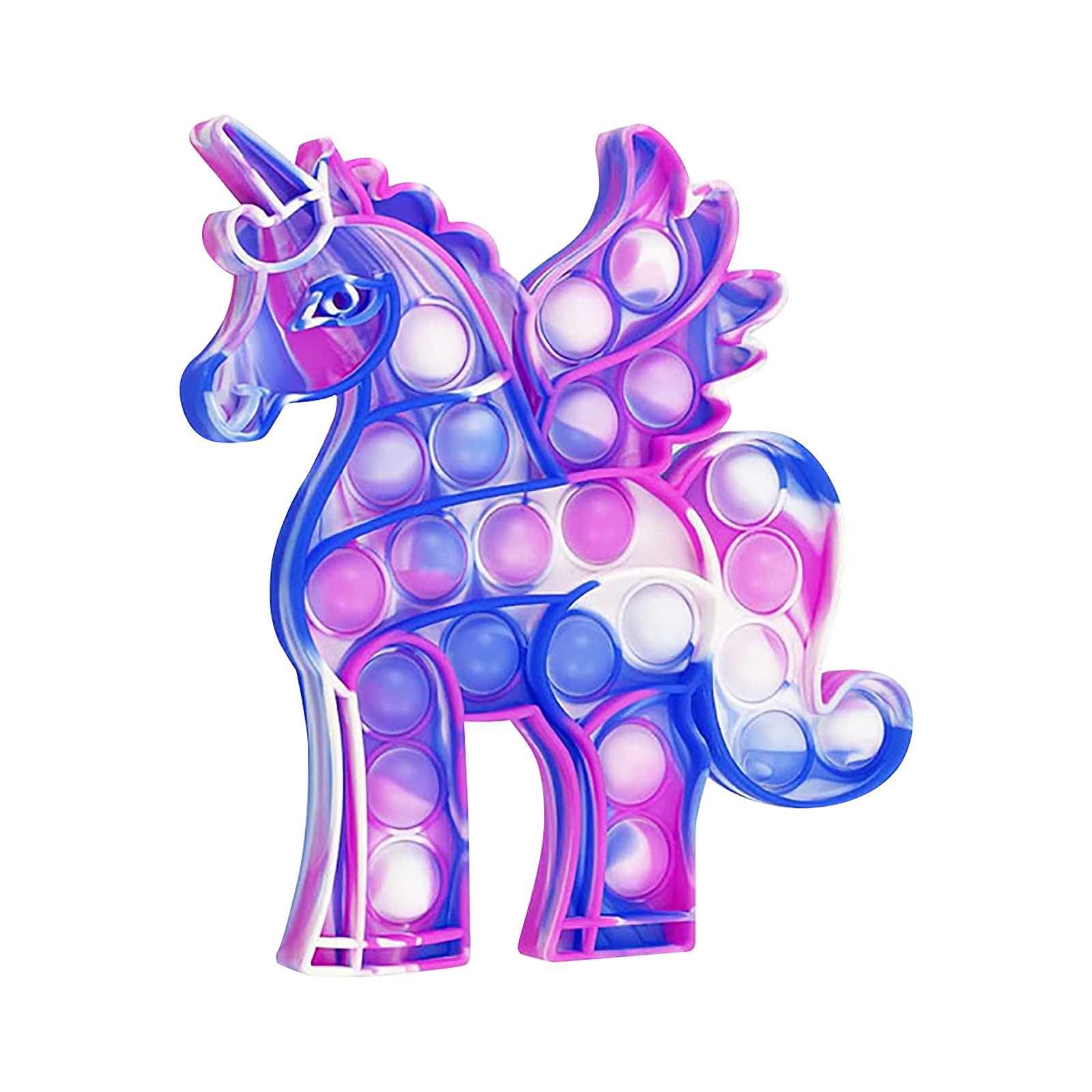 Funny Pupit Fidget Toys Push Bubble Stress Relief Anti-stress Stress ...