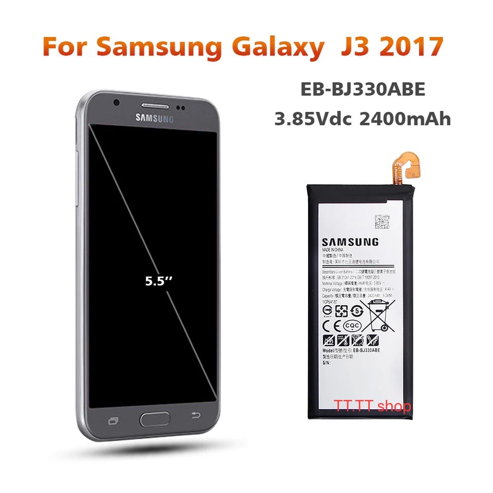 แบตเตอรี่ แท้ Samsung Galaxy J3 2017 SM-J330 J3300 SM-J3300 SM-J330F ...