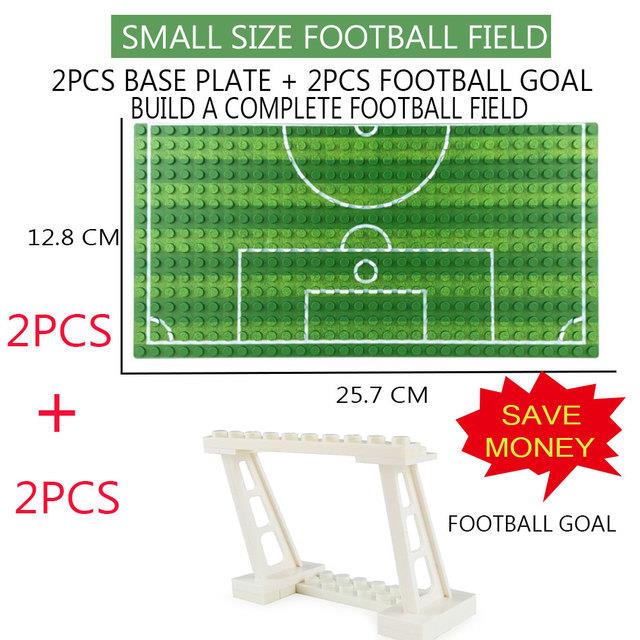 Soccer Player Figures Display Base Plate Football Goal Bricks Classic ...
