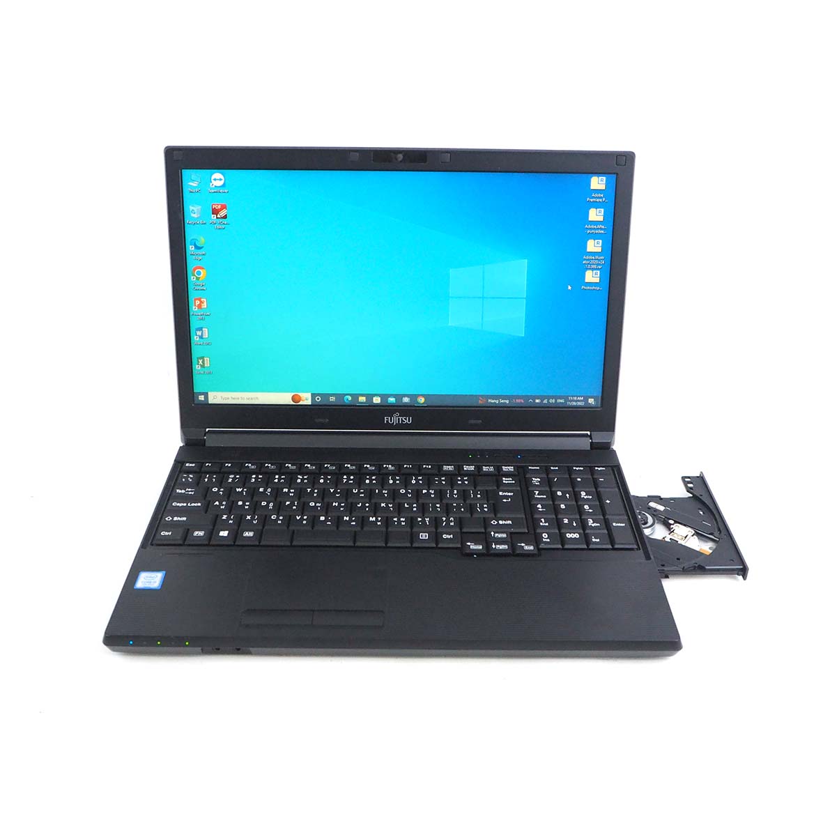 โน๊ตบุ๊ค Core i5 Gen7 Fujitsu LifeBook A577S RAM 8GB SSD 128GB จอ 15.6 ...