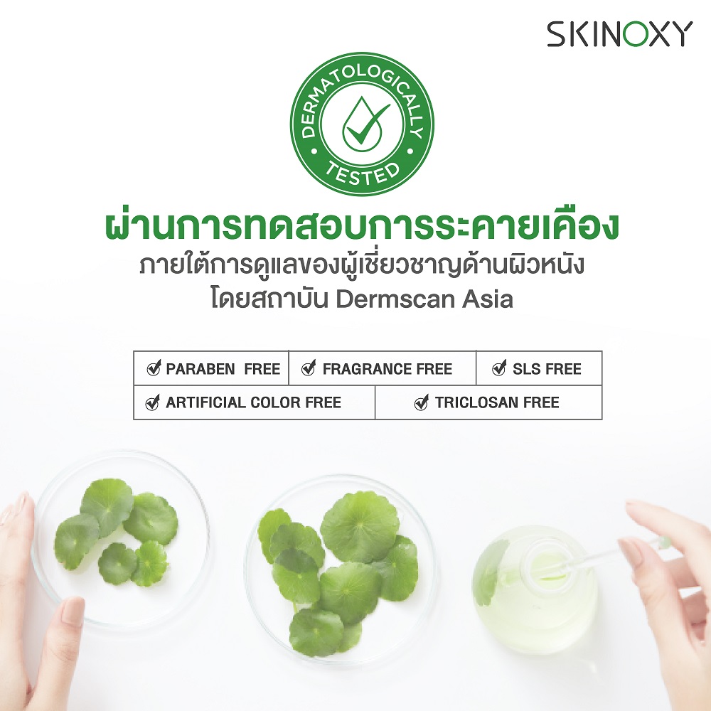 SKINOXY CICA Acne Defense Toner 300mlSerum 30ml สกินอ๊อกซี่ เซ็ตคู่ โทน ...